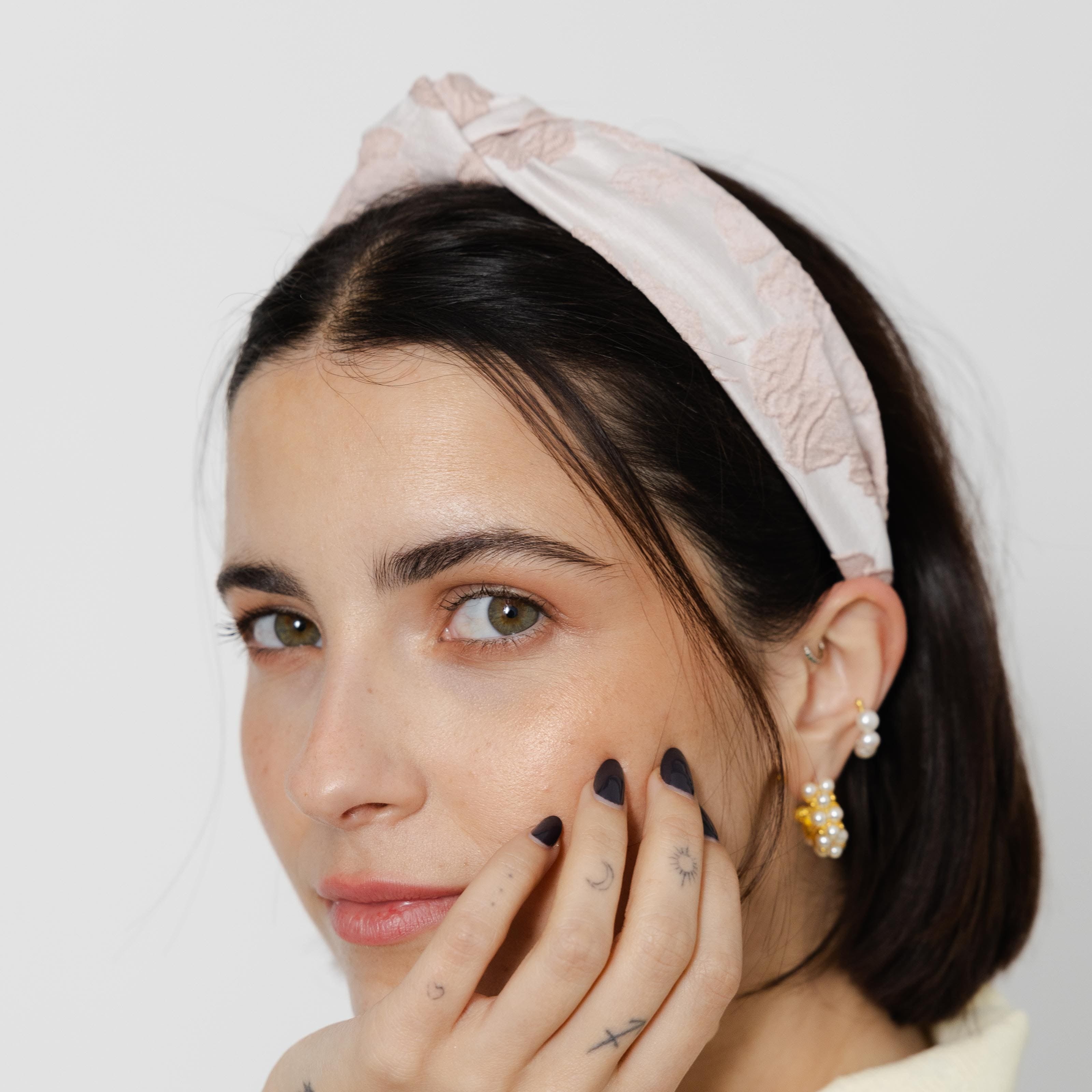 Bandolete Olívia Jacquard em Cor-de-Rosa Velho – Lemon Hair